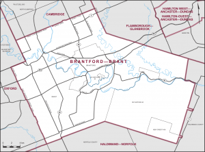 Detailed Map Brantford–Brant | Bob Jonkman